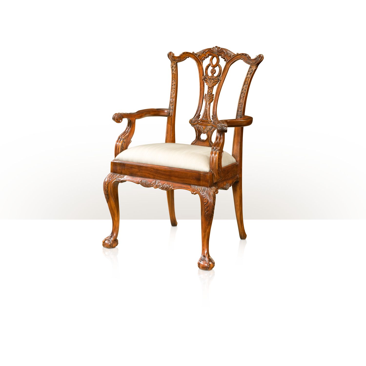 Classic Claw and Ball Armchair - Vietnam Furniture